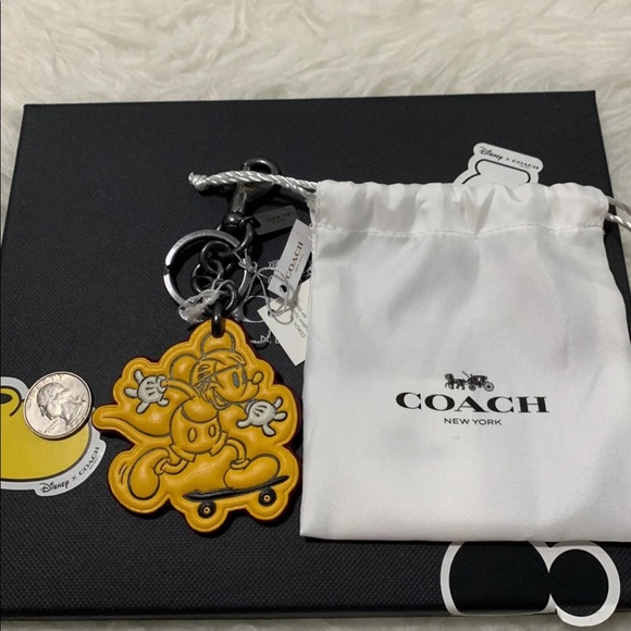 Coach | Accessories | Coach Disney Mickey Mouse Keychain | Poshmark
